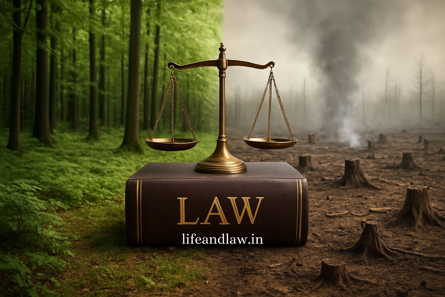 Forests at Risk: Deforestation, Laws and Responsibility - Life and Law